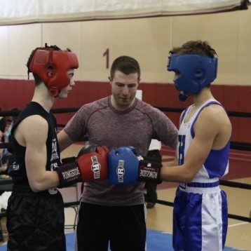 Aquinas Boxing vs. Cincinnati High School Boxing ~ Maroon & White