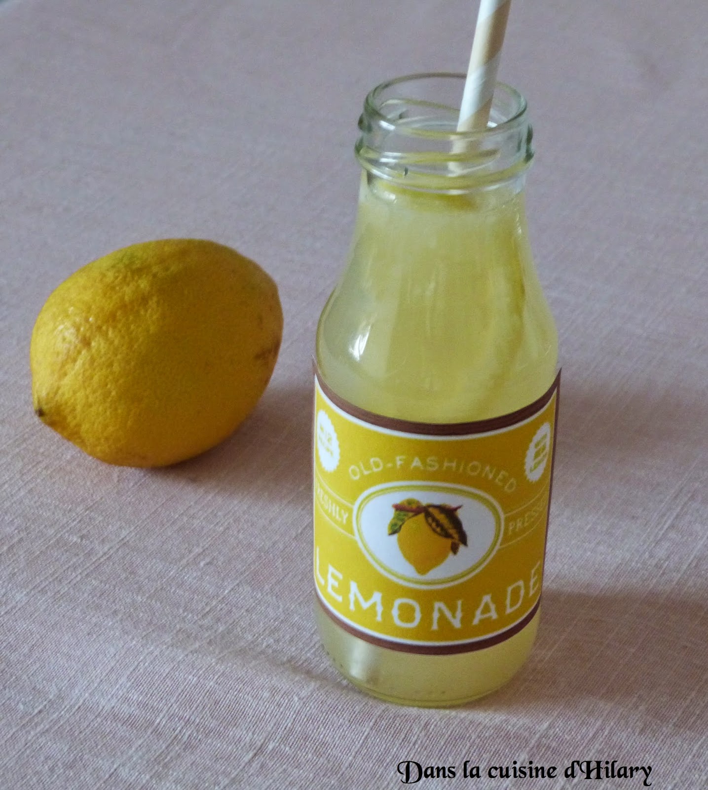 Dans la cuisine d'Hilary: Citronnade traditionnelle / Traditional lemonade