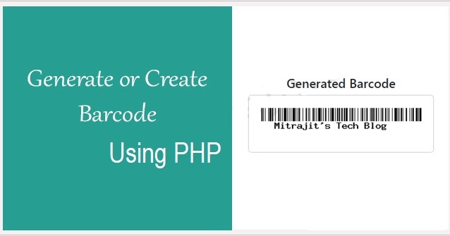 How To Generate Barcode Using Php ~ Tech Blog