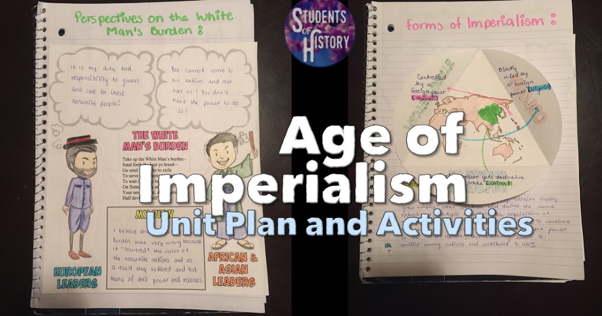 Students of History: Imperialism Activities for World History