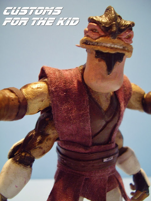 Customs for the Kid: GENERAL PONG KRELL custom action figure - COMPLETED