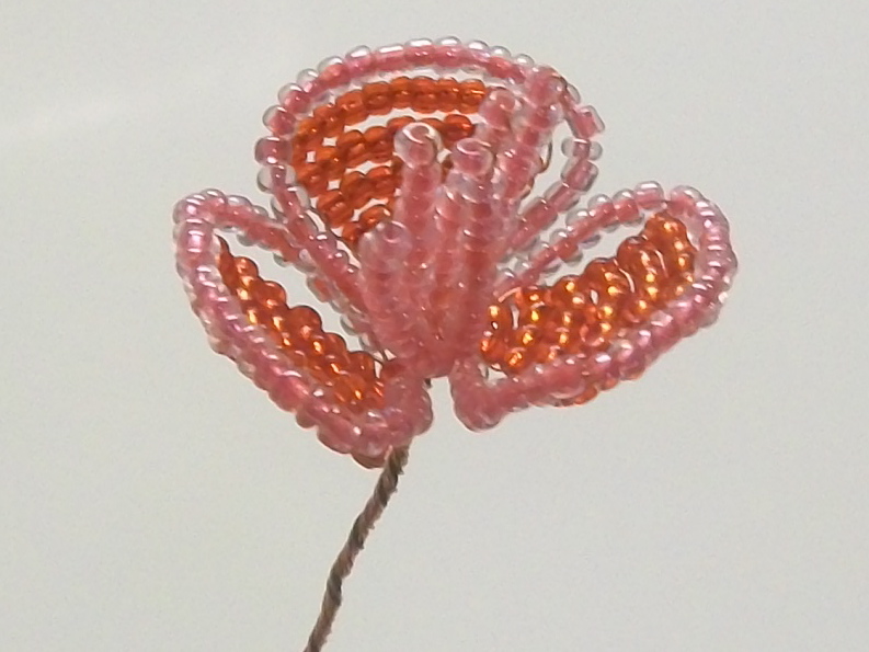 Beading for the very beginners: Rose