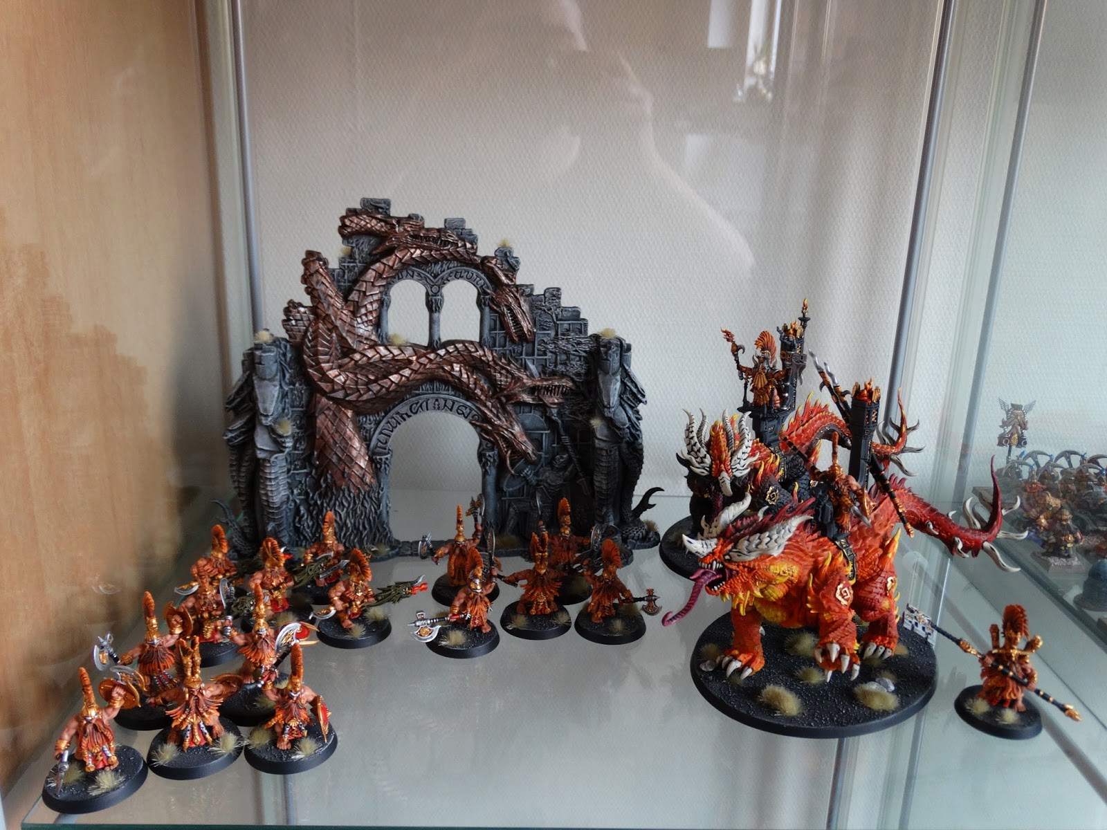 Making miniatures with Mario: Age of Sigmar : Fyreslayers : Magmadroth ...