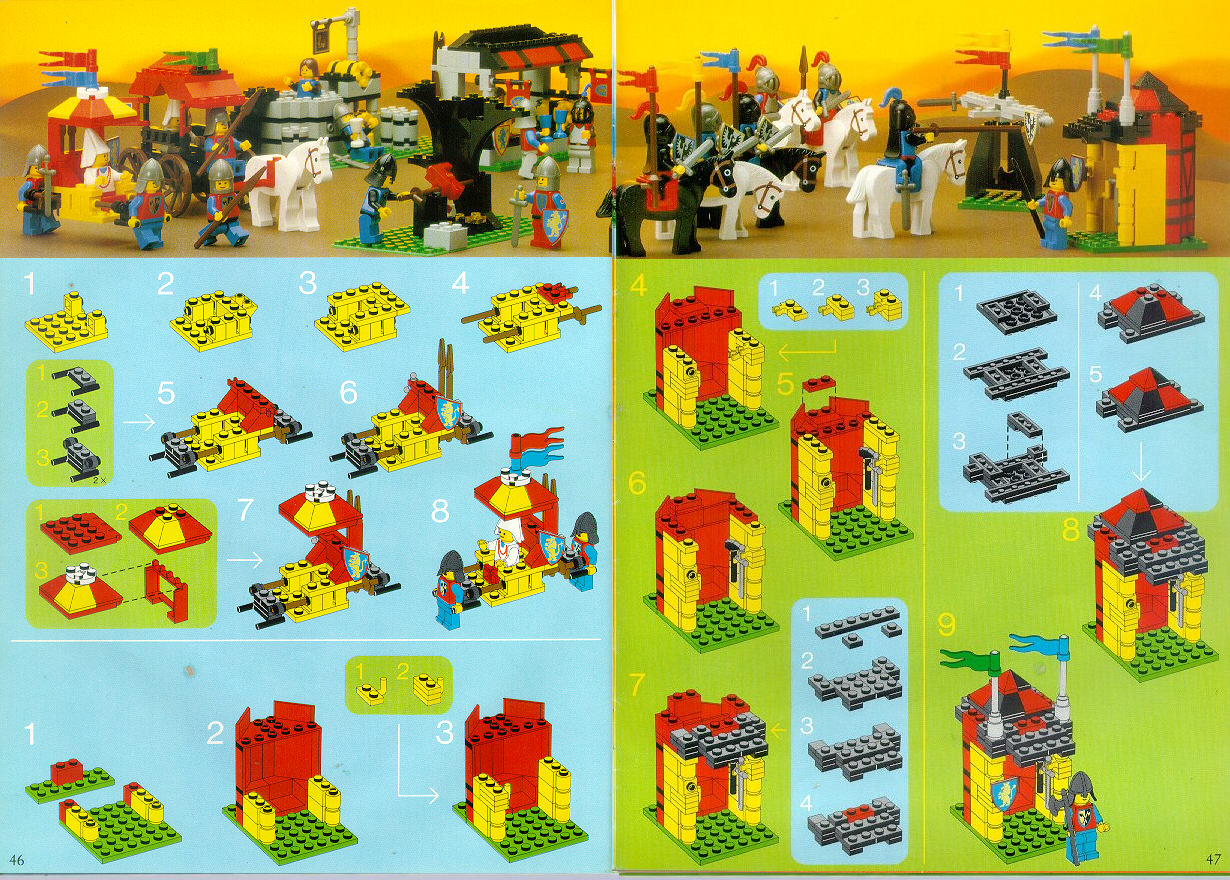 Steve's LEGO Blog: Special Castle Sets, the LEGO Idea Books