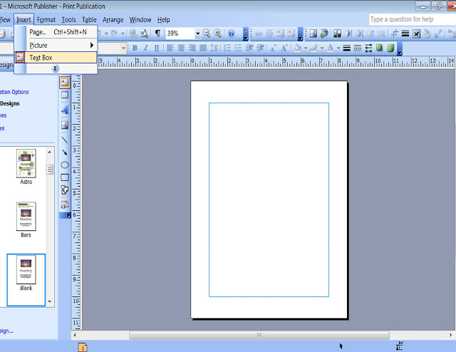 Make Subway Art Using Publisher