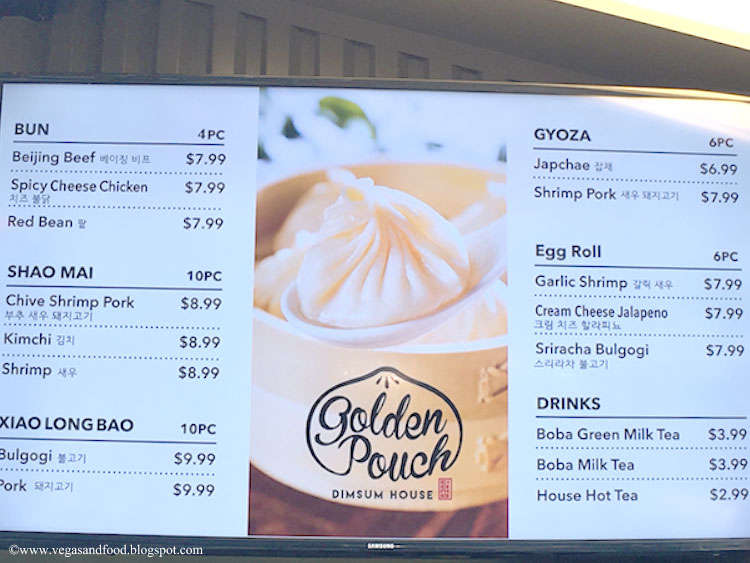 Golden Pouch - Koreatown - Vegas and Food