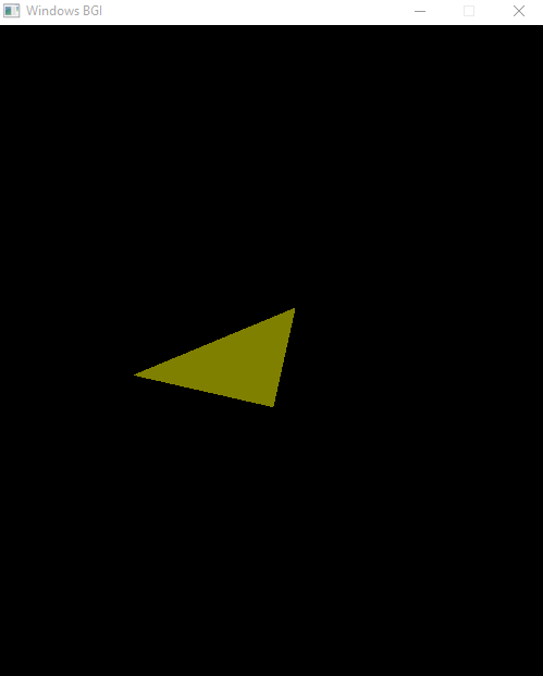 Curly Code Fill A Polygon Using Scan Line Fill Algorithm In C