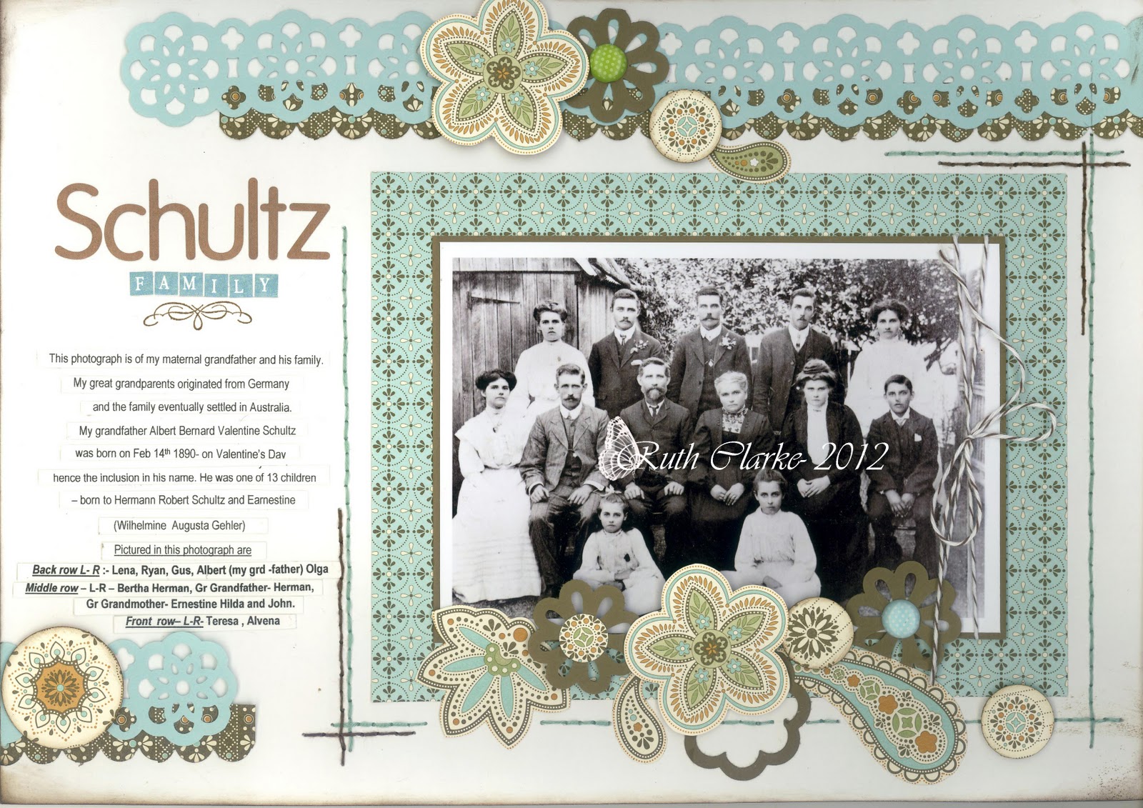 Sew N Ink: Sugar and.........Spice Cake