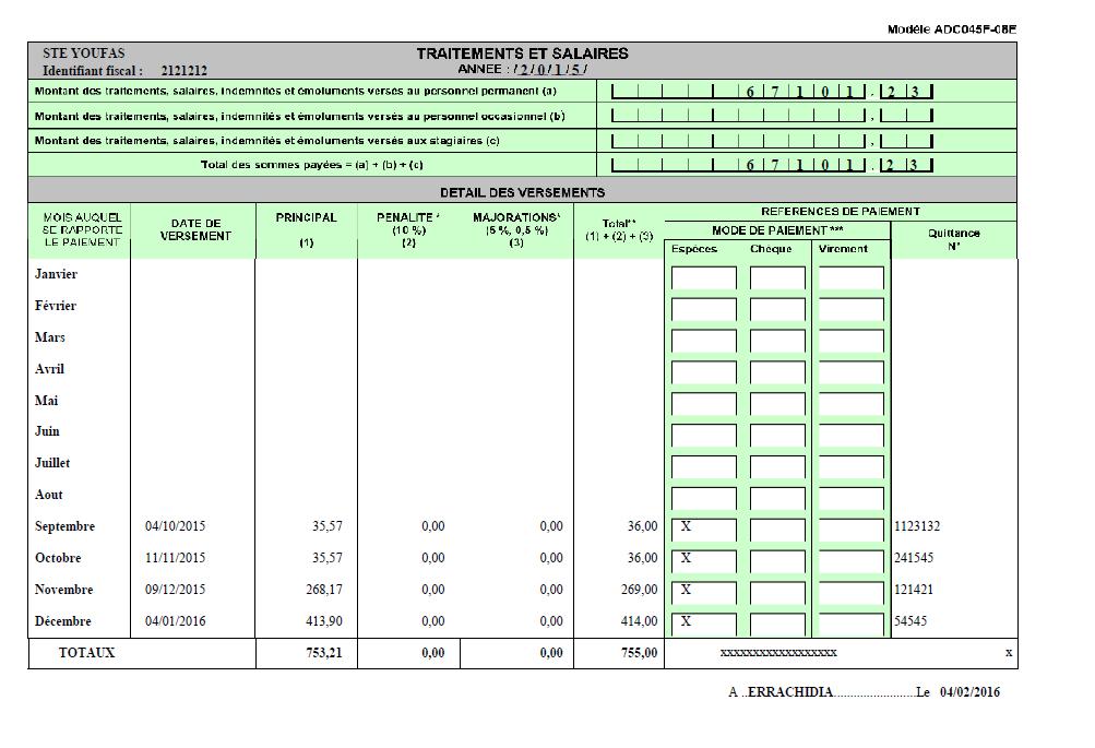 comptabilité et fiscalité marocaine