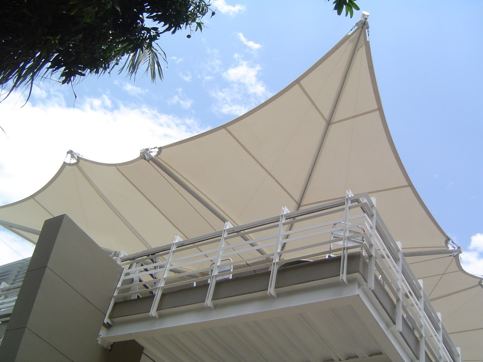 PVC - HDPE Shade Structure: PVC - HDPE Shade Structure