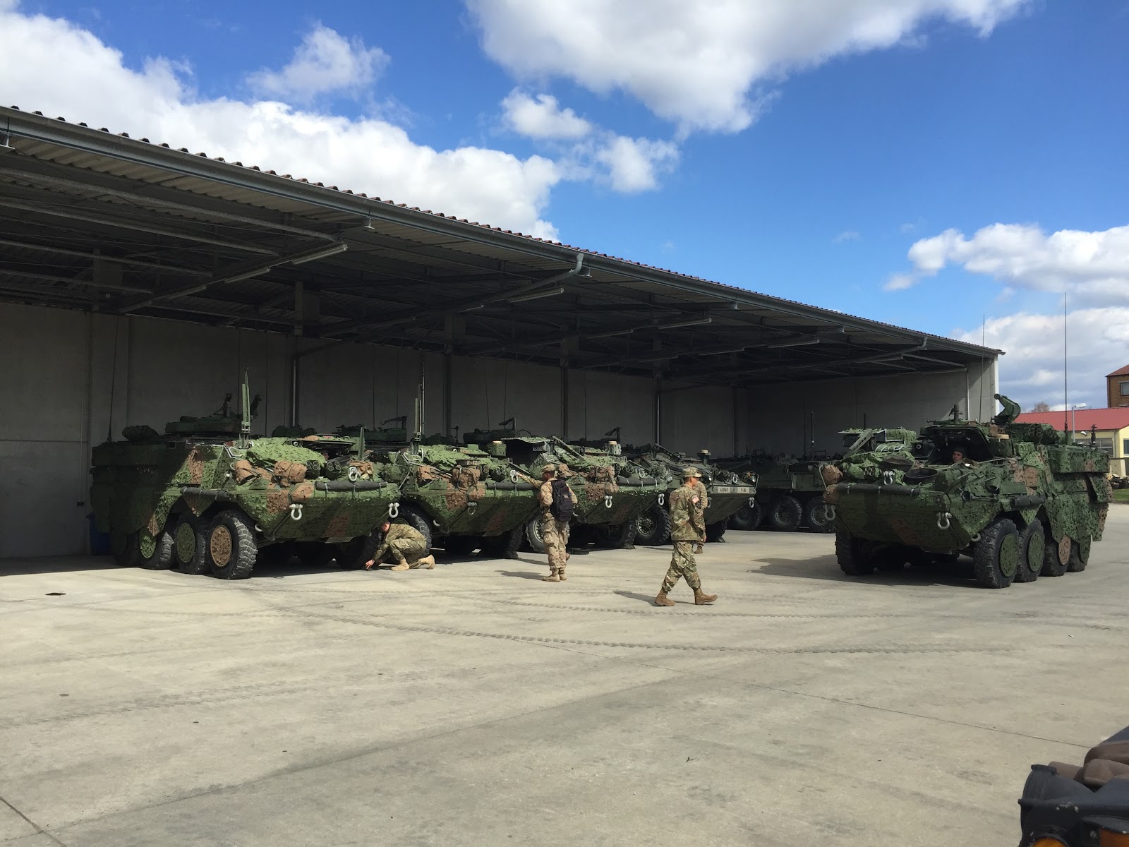 SNAFU!: US Army's 2nd Cav is testing SAAB's Barracuda Camo System.