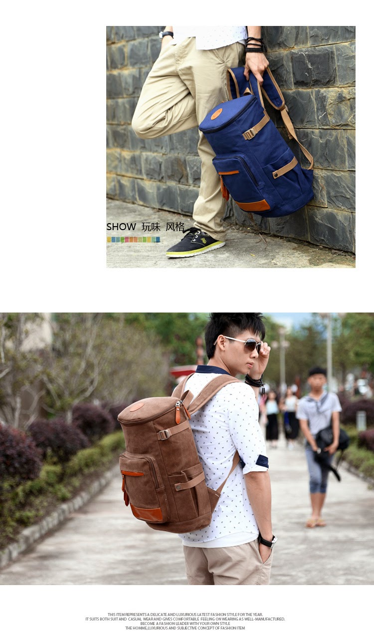 Beg Kanvas Lelaki Tahun Baru - kedai online