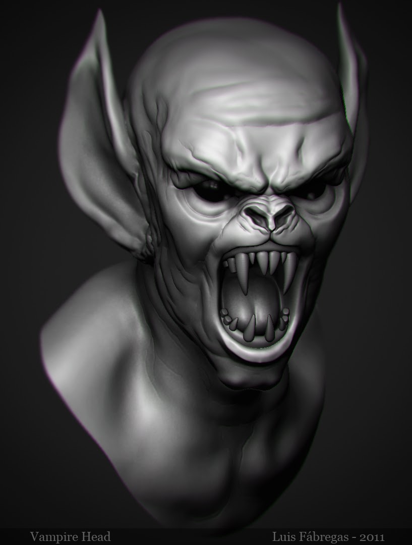 Luis Fábregas - CG ARTIST: Vampire Head