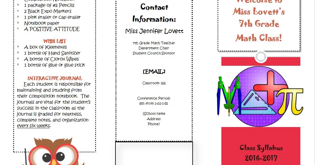 Kickin' It Math Style: Classroom Brochure
