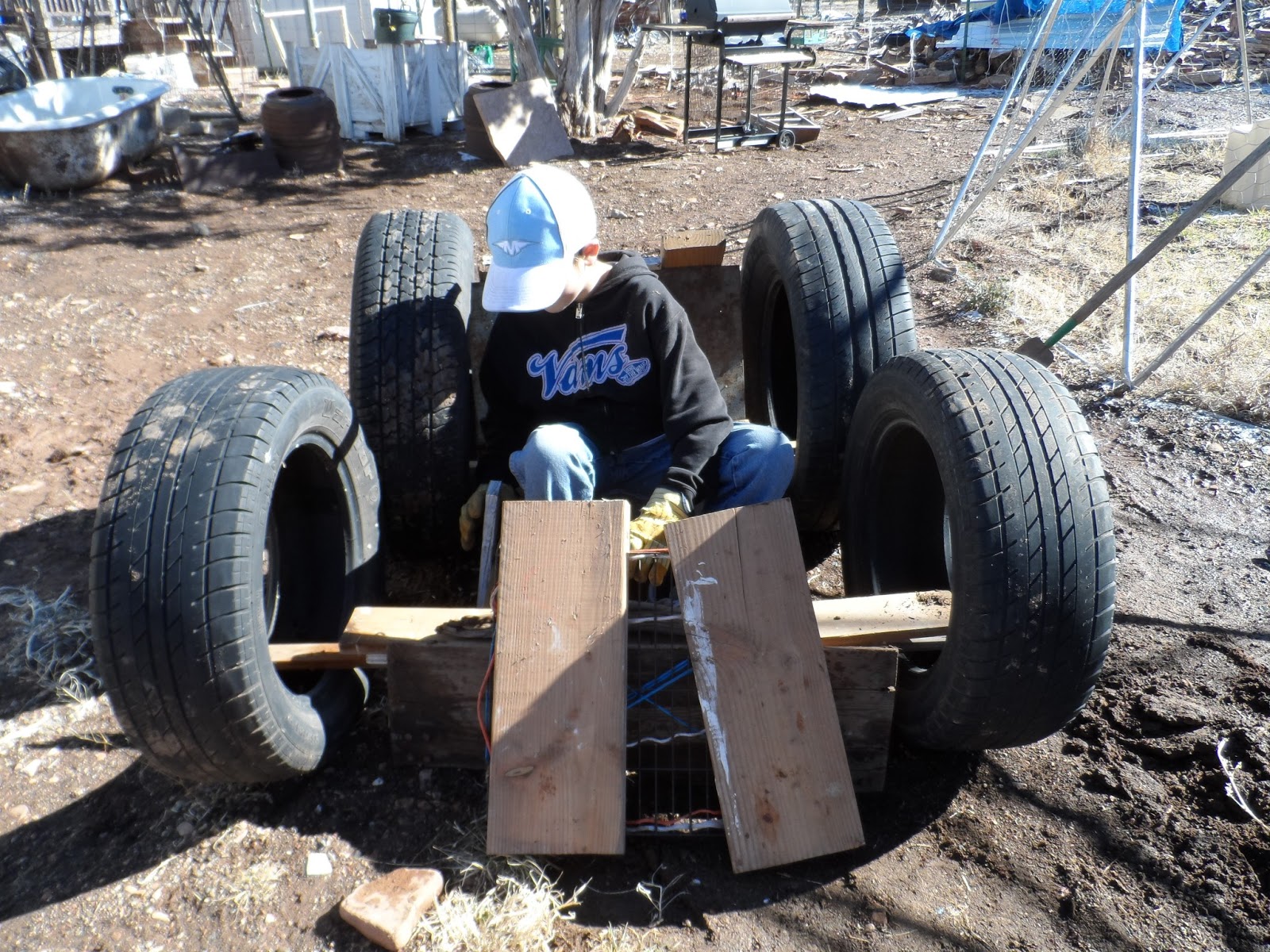 Around the Homestead: Yak Shows Off His Science Projects