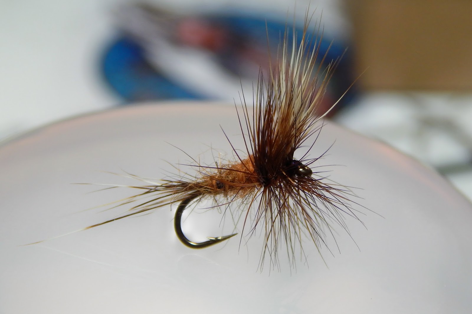 Small Stream Reflections: "Crowningshield" a Hair Wing Dry Fly