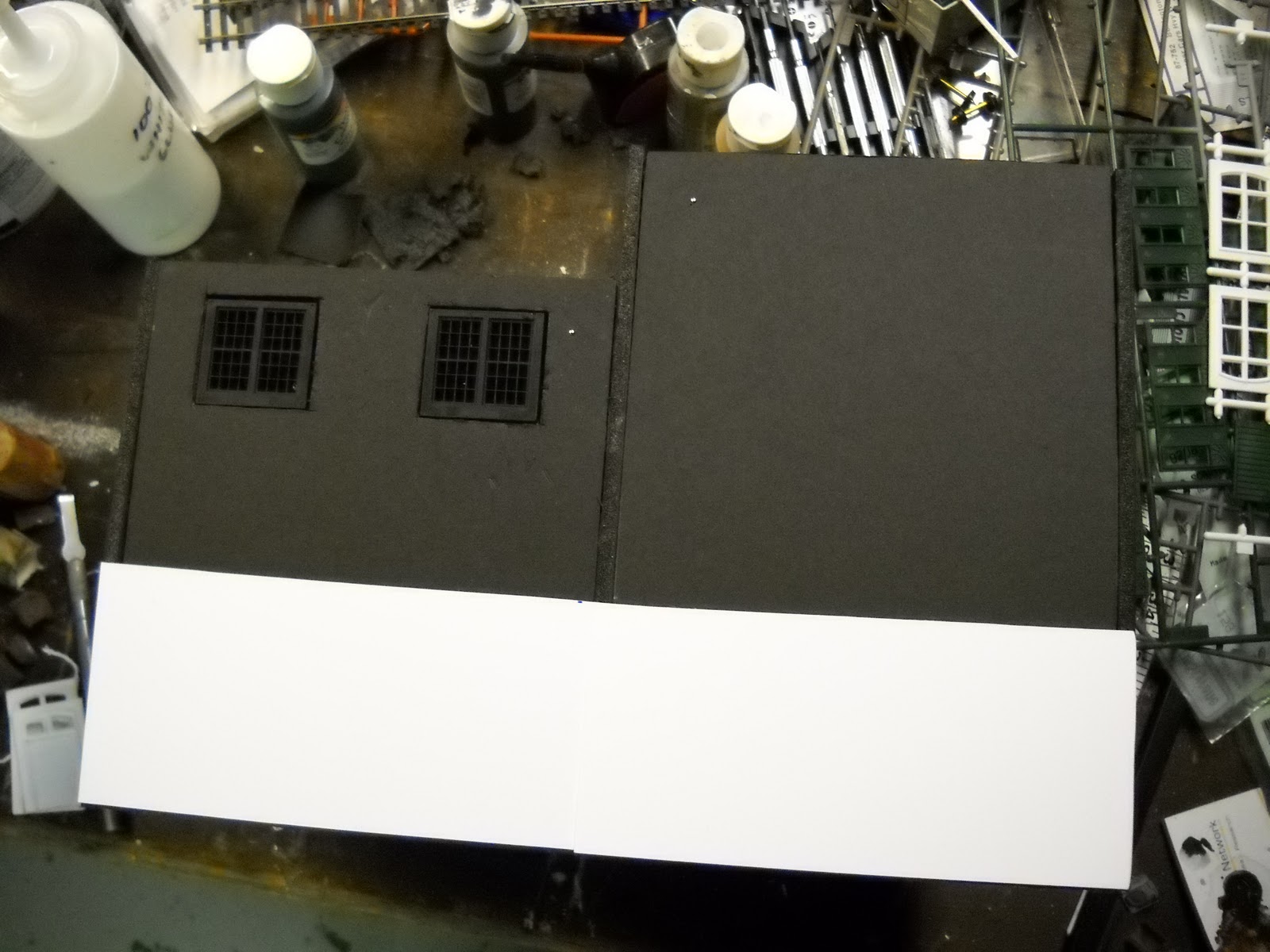 How to scratch build an HO scale building