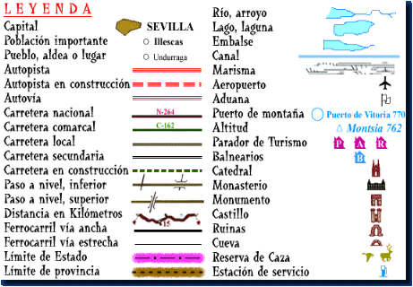 GEOGRAFÍA: Símbolos cartogáficos