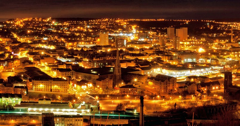 Andrew Fowler Photography: Panoramic Photography: Halifax By Night. 2nd ...
