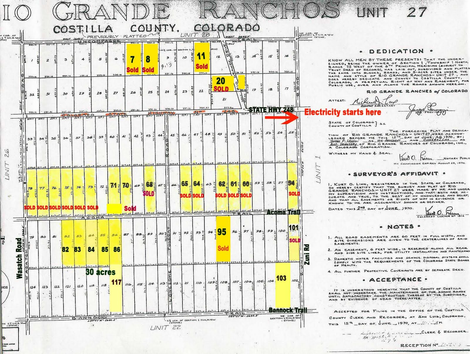 Colorado Land For Sale - Land For Sale in Colorado by Rio Grande River