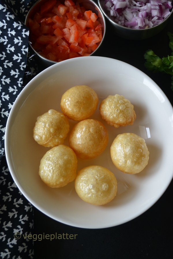 Veggie Platter: A - Z Indian Street Foods ~ M for Masala Puri / Masala ...