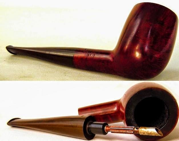 TOKO ANTIEK RETRO: VINTAGE UNIQUE - ANTIQUE CIGARETTE PIPE " Dr. PLUMB ...