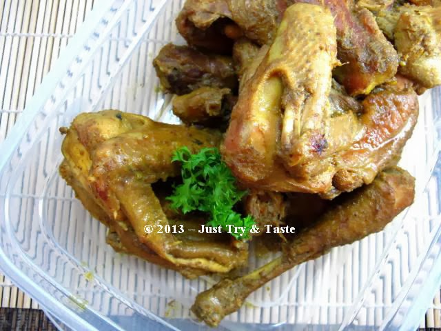 Ayam Ungkep Bumbu Kuning | Just Try & Taste