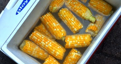 Cooler Corn: How to Cook Corn in a Beer Cooler ♥