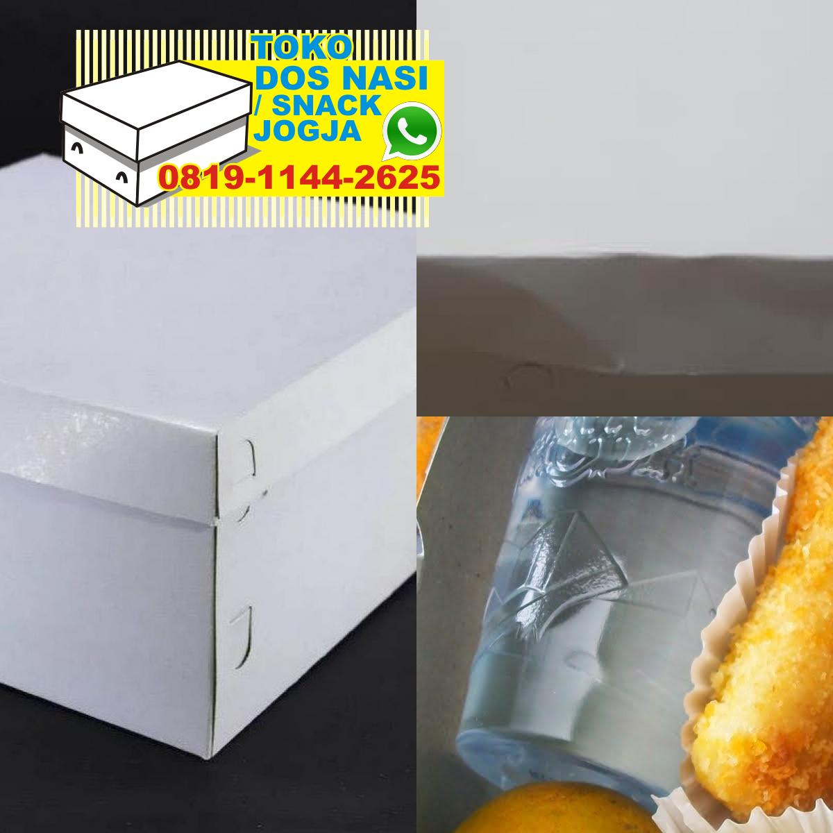 Dus Snack Aqua - O8I9 II44 2625 (WA) cetak kotak nasi murah harga kotak ...