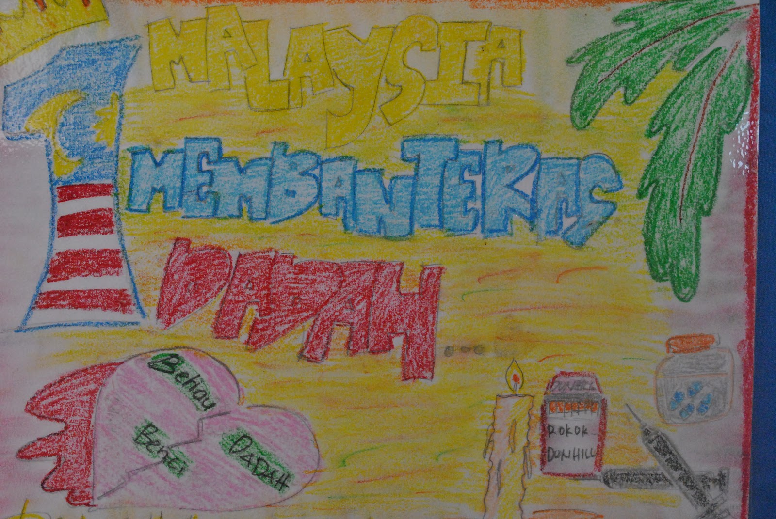 PPDA SMK KETENGAH JAYA: Pertandingan Melukis Poster Anti Dadah