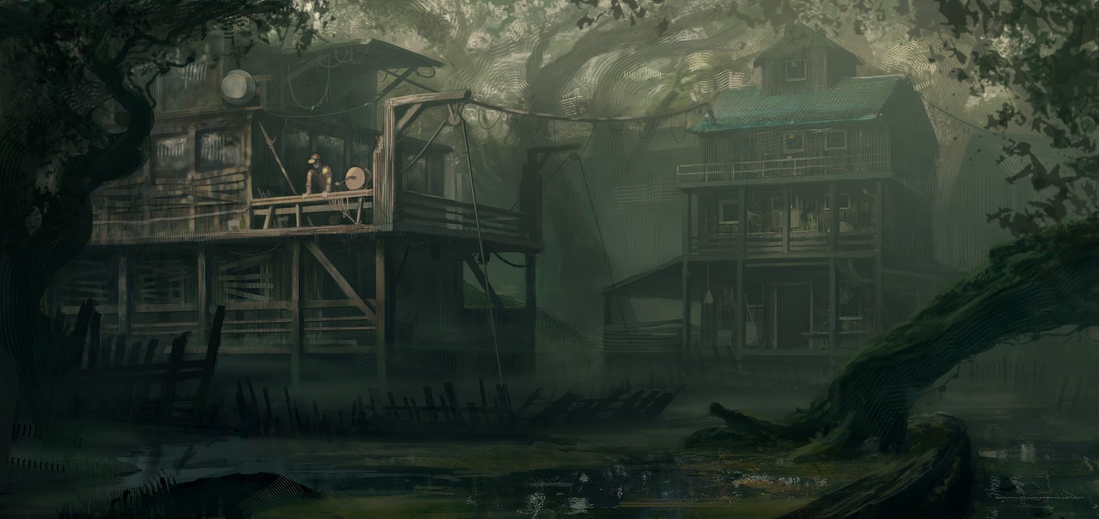 Michal Matczak Concept Art: Cough cough... dusty here