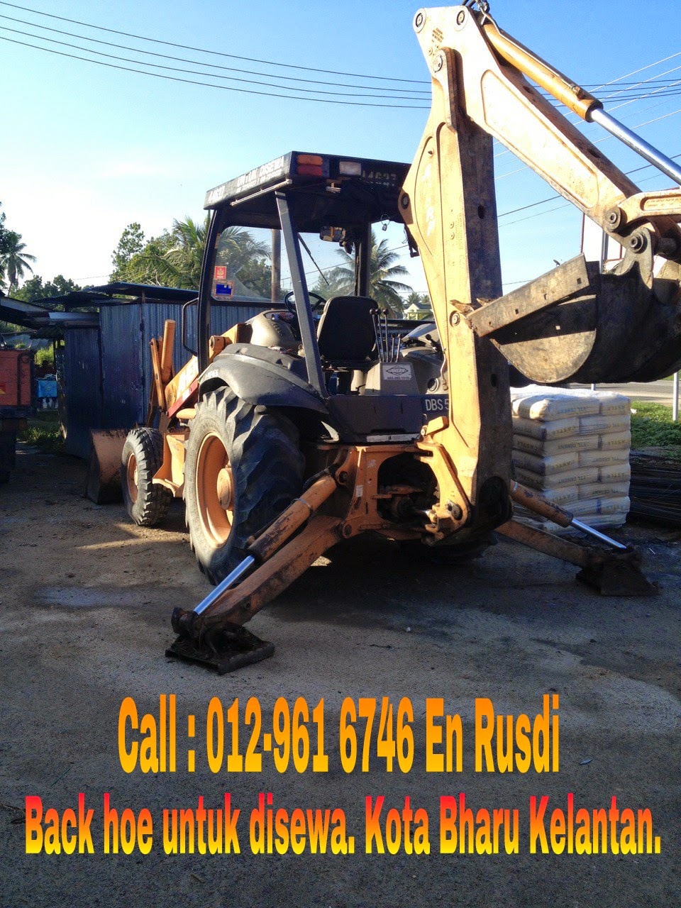 Lori Kren Service: Self loader low loader
