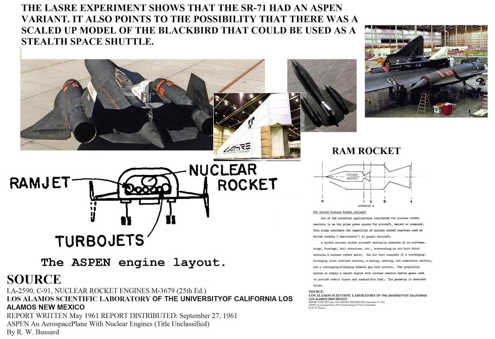 AREA-51 IS THE HOME OF AMERICA'S NUCLEAR AERO-SPACE PROGRAM: DID THE SR ...