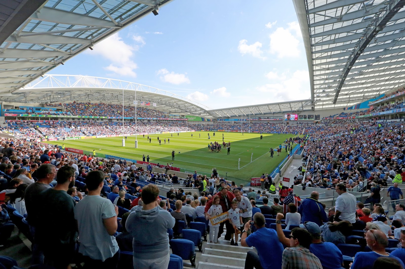 Brighton and Hove celebrates in the lead up to Rugby World Cup 2015