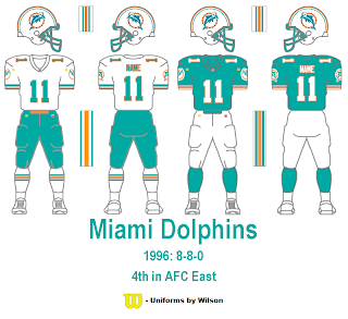 Bill's Update Blog: 1989-94 & 1996 Miami Dolphins