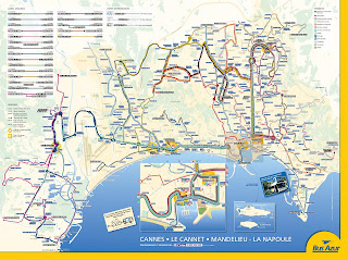 Map of Cannes, France