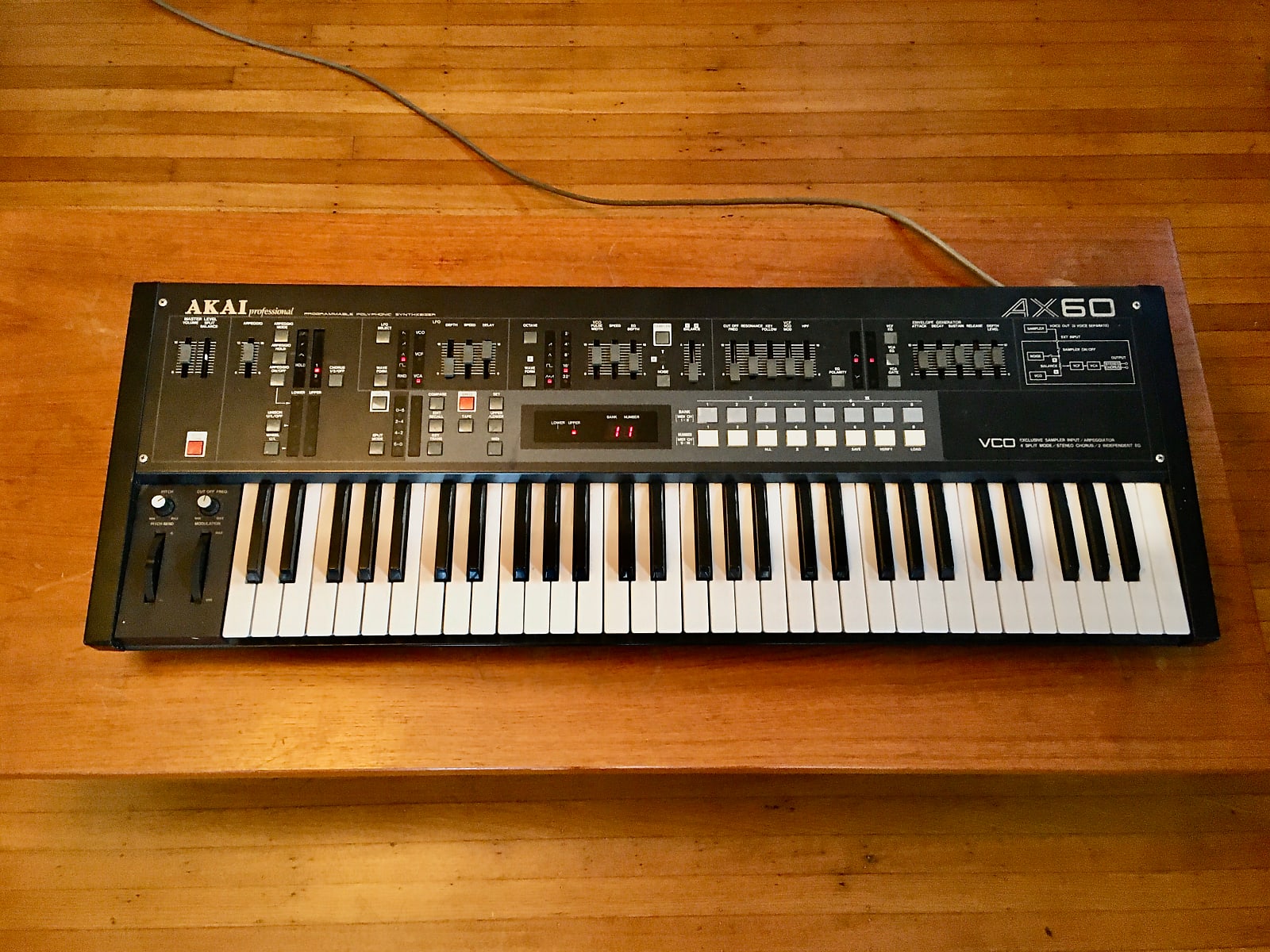 MATRIXSYNTH: Akai AX60 Analog Synthesizer