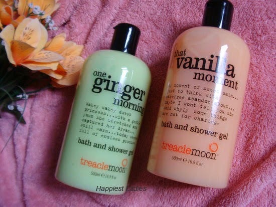 Treacle Moon That Vanilla Moment Bath & Shower Gel Review - Happiest Ladies
