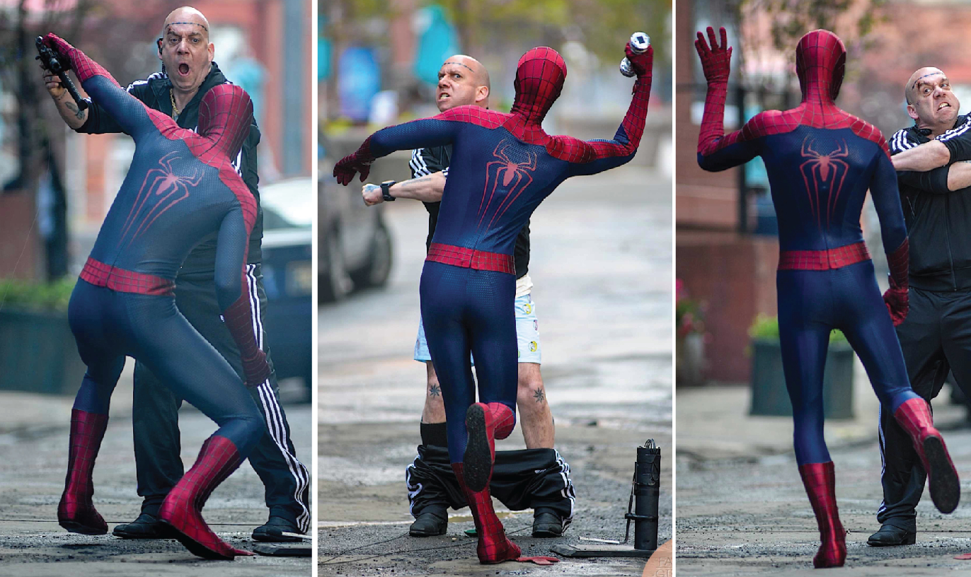 my new plaid pants: Ultimate Spider-Bum