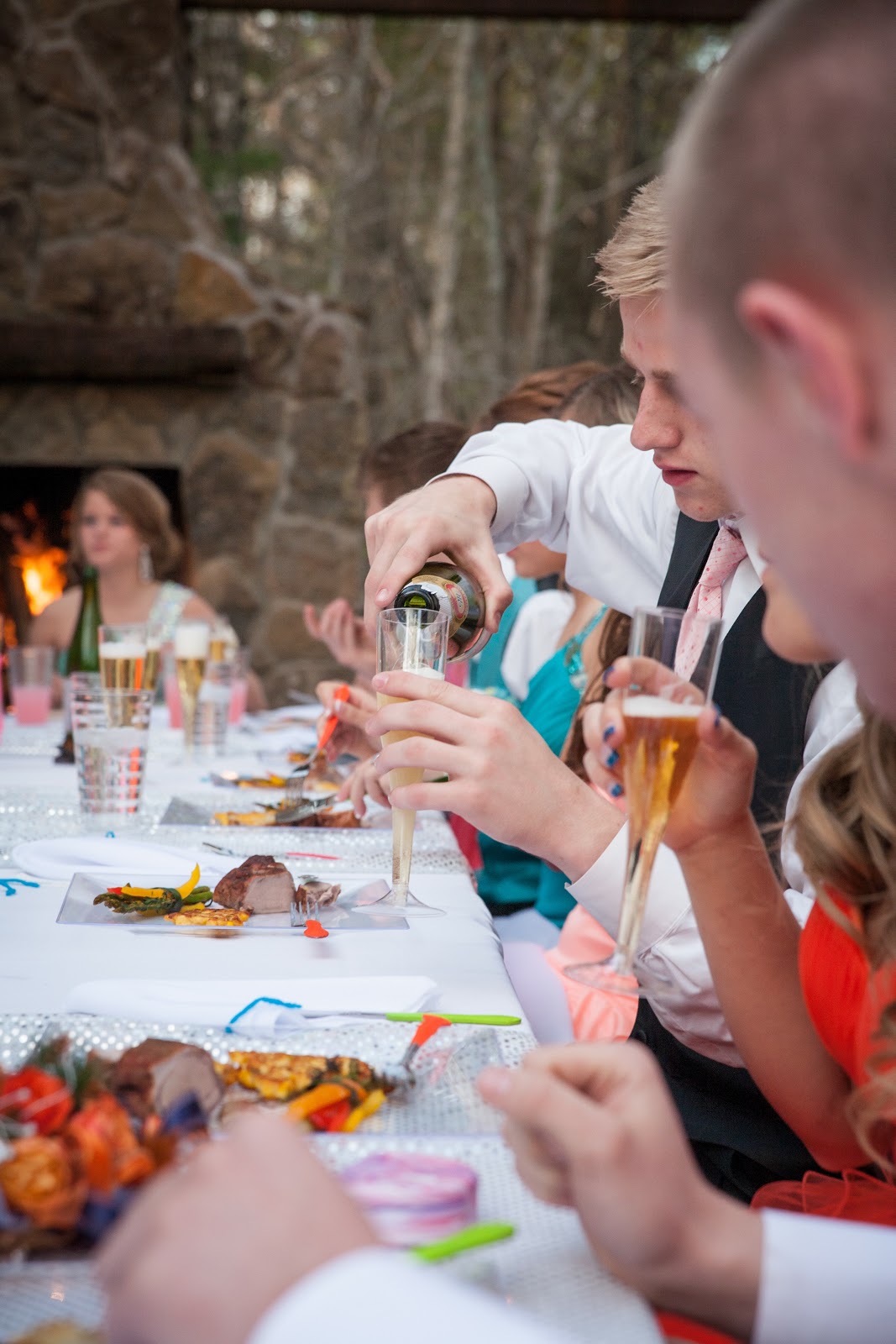 Abby Mitchell Event Planning and Design: Real Event: Prom Dinner Party