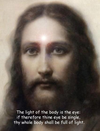 No Mind's Land: Christ - thy whole body shall be full of light.