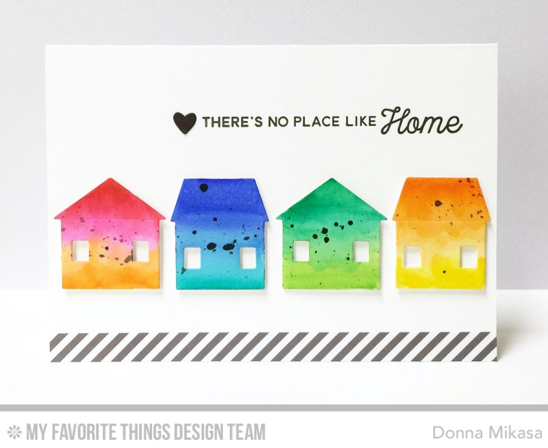 three umbrellas: No Place Like Home