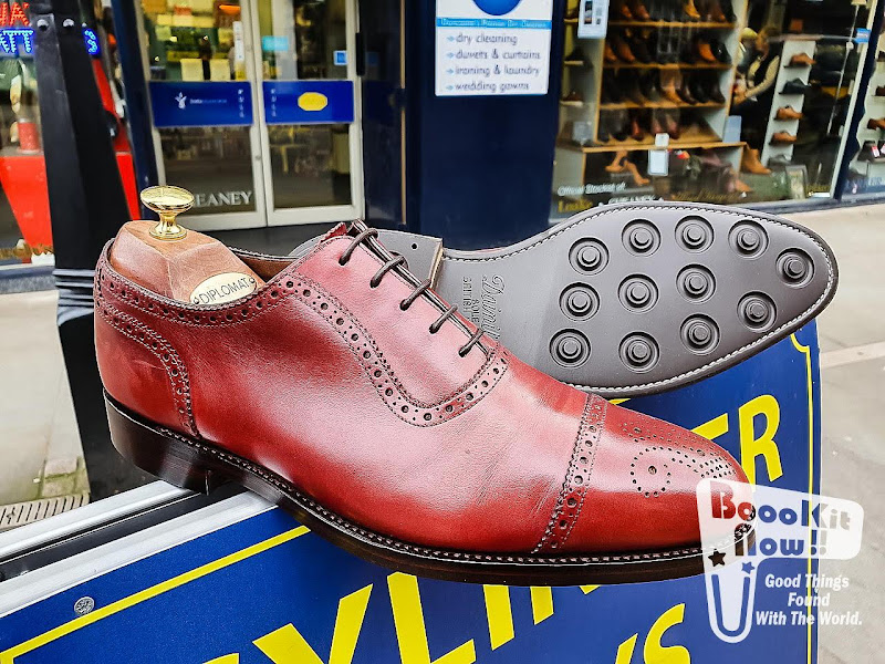 『流行‧開箱』Loake 1880 Strand Dainite Studded Sole Rebuild全紀錄@Shoe Healer UK ...
