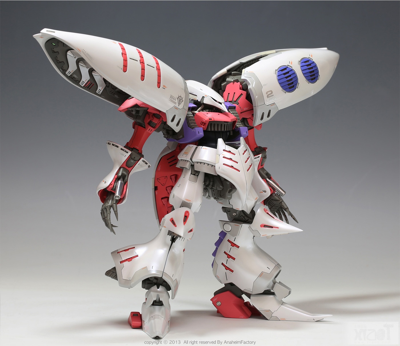 GUNDAM GUY: G-System 1/100 AMX-004 Qubeley - Painted Build