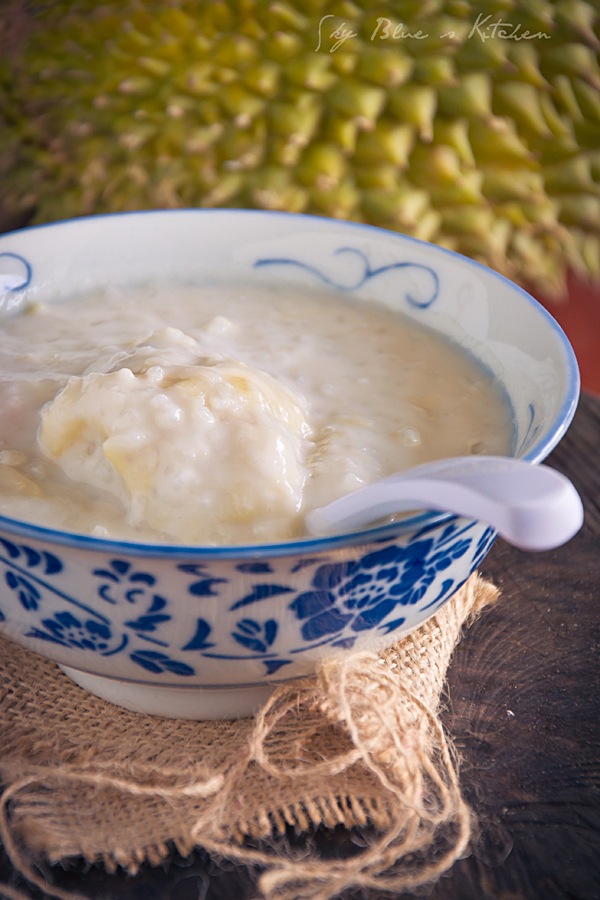 Melley Mey's Kitchen : ~ Bubur Durian Dengan Nasi...