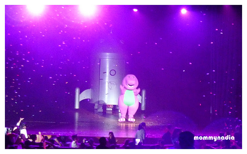 fabulous motherhood: The Barney's Space Adventures - Live Musical in KL