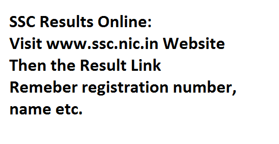 SSC Result Login www.ssc.nic.in CGL Graduate Level Tier 1 Results ...