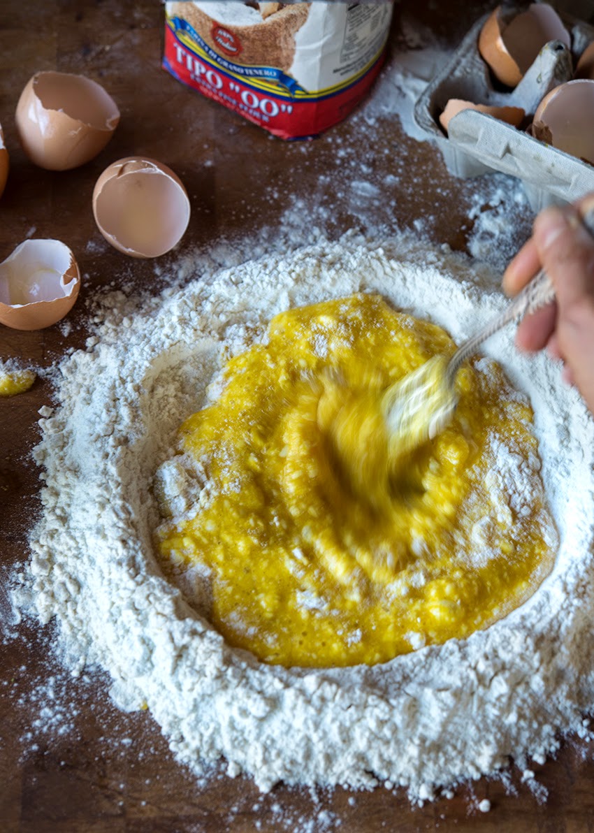 Homemade Pasta: Cappelletti or 'Little Hats' - WILD GREENS & SARDINES