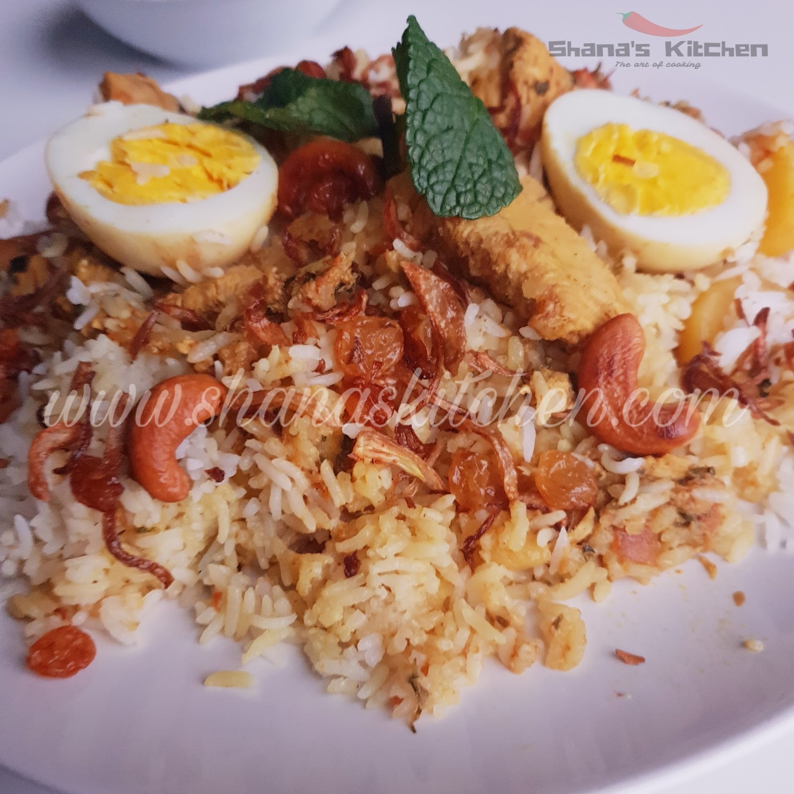 Chicken Biriyani - Shana's Kitchen