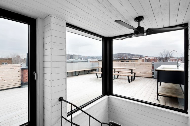 Triplex en Blanco y Negro / Emilie Bédard y Maria Rosa Di Ioia | Blog ...